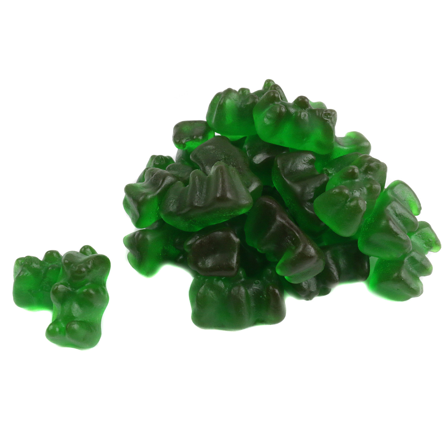 Green Apple Gummy Bear Bulk Candy for Parties and Holidays