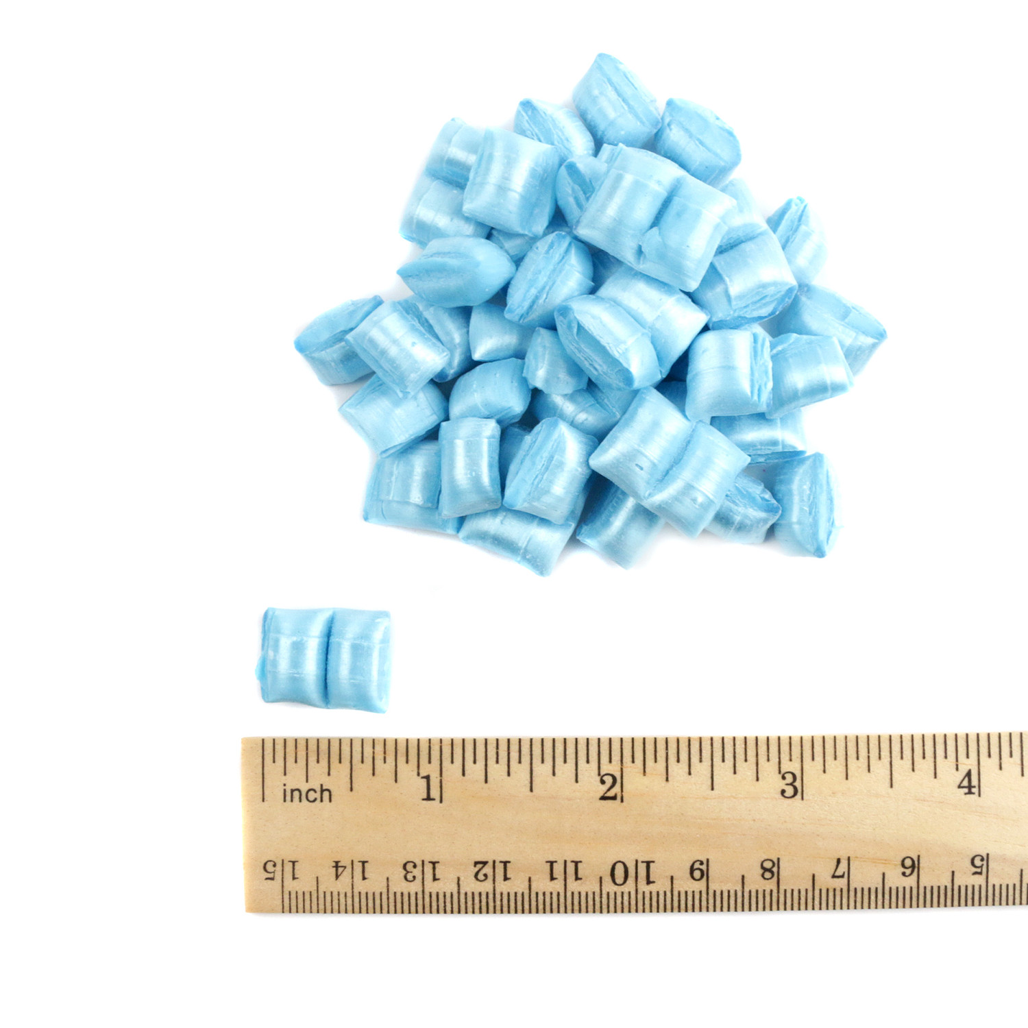 blue soft peppermint candy