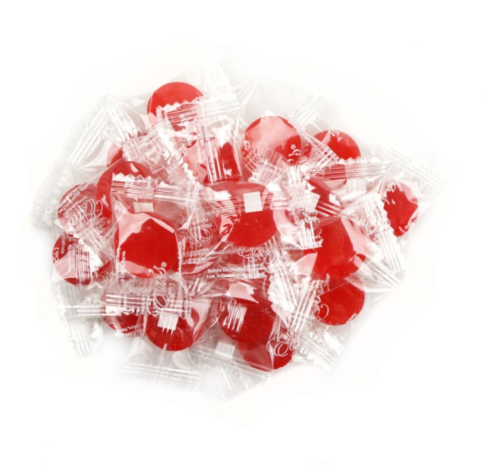 Eda's Strawberry Sugar Free Candy Bulk Hard Candy Wrapped Treats