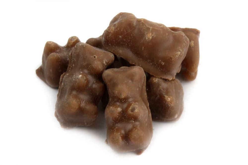 Chocolate Covered Gummy Bears Bulk Milk Chocolate Treats