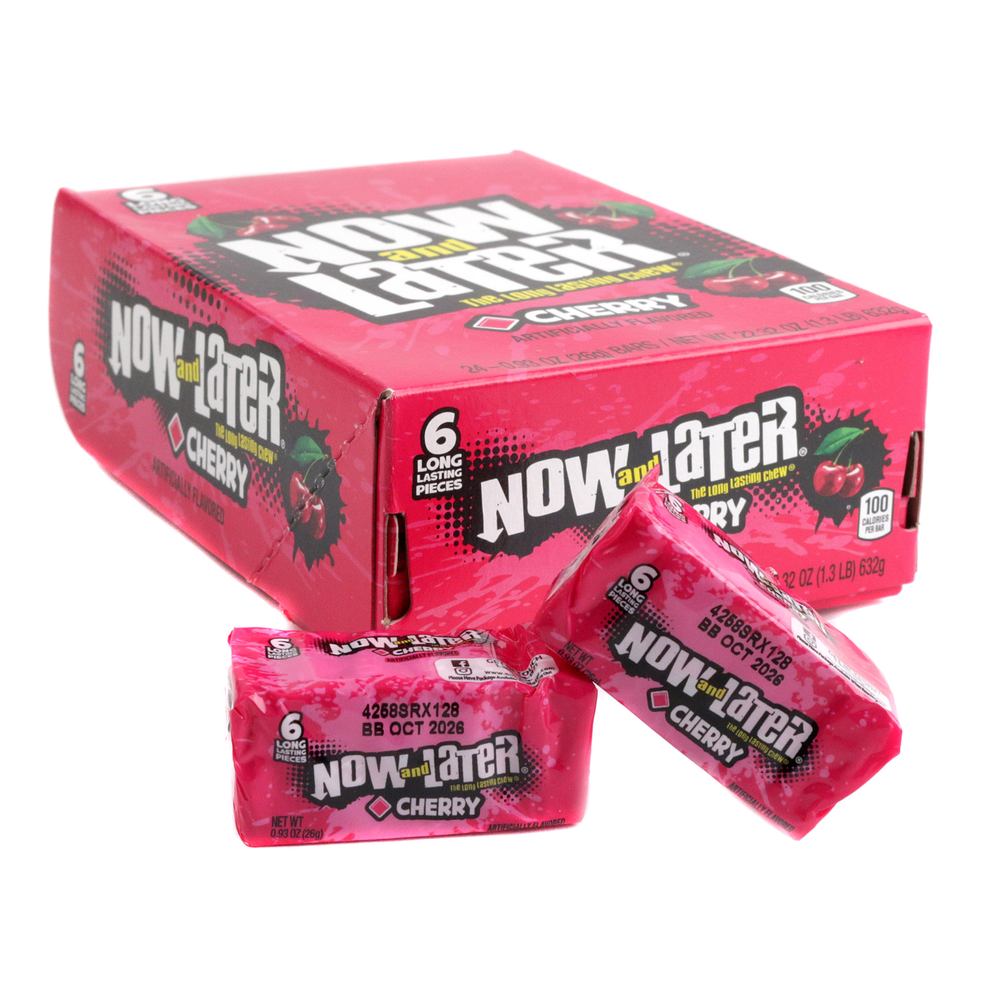 Original Now and Laters Bulk Chewy Taffy Candy Assortment