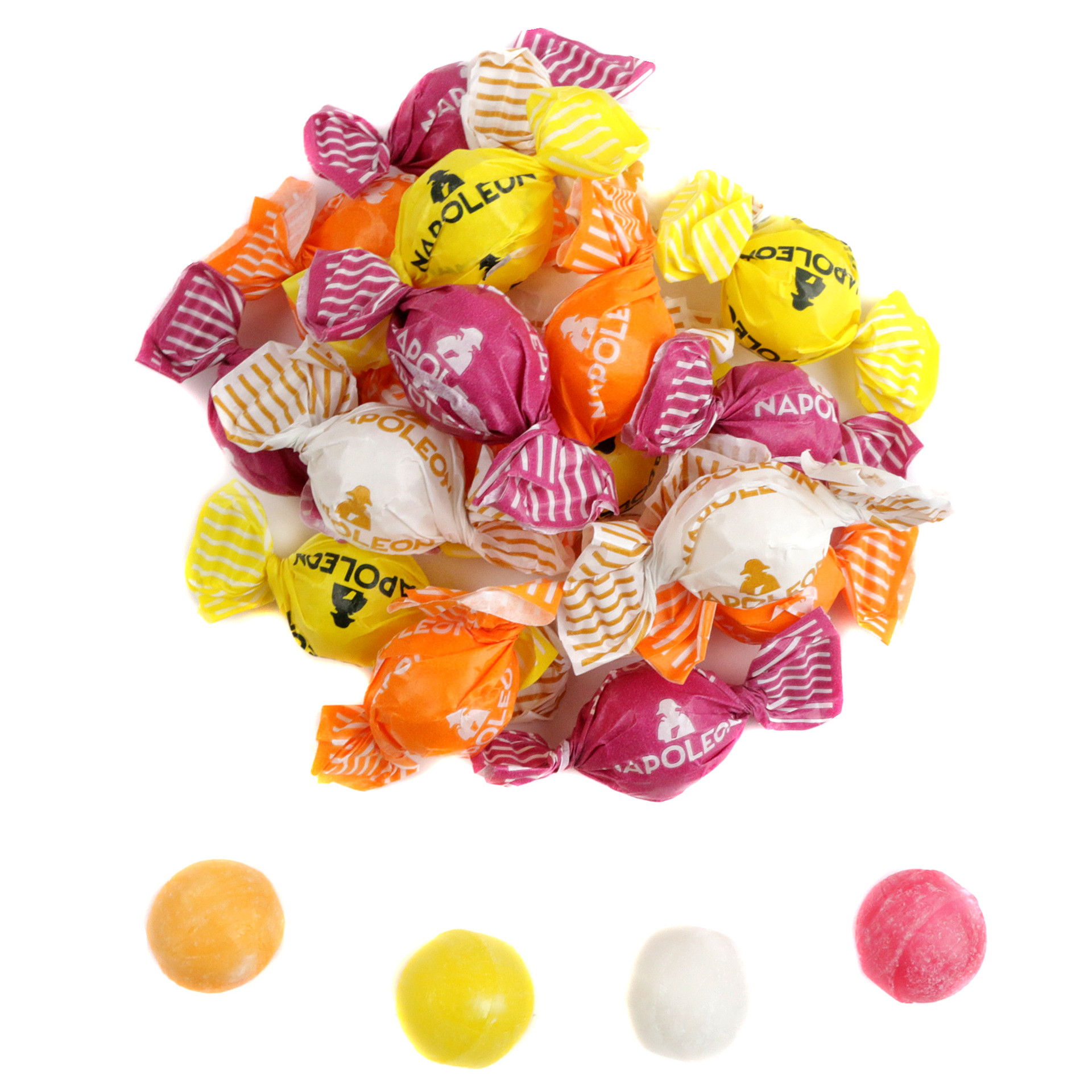 Napoleon Sour Assorted Fruit Bon Bons | Authentic Imported Belgian Hard ...