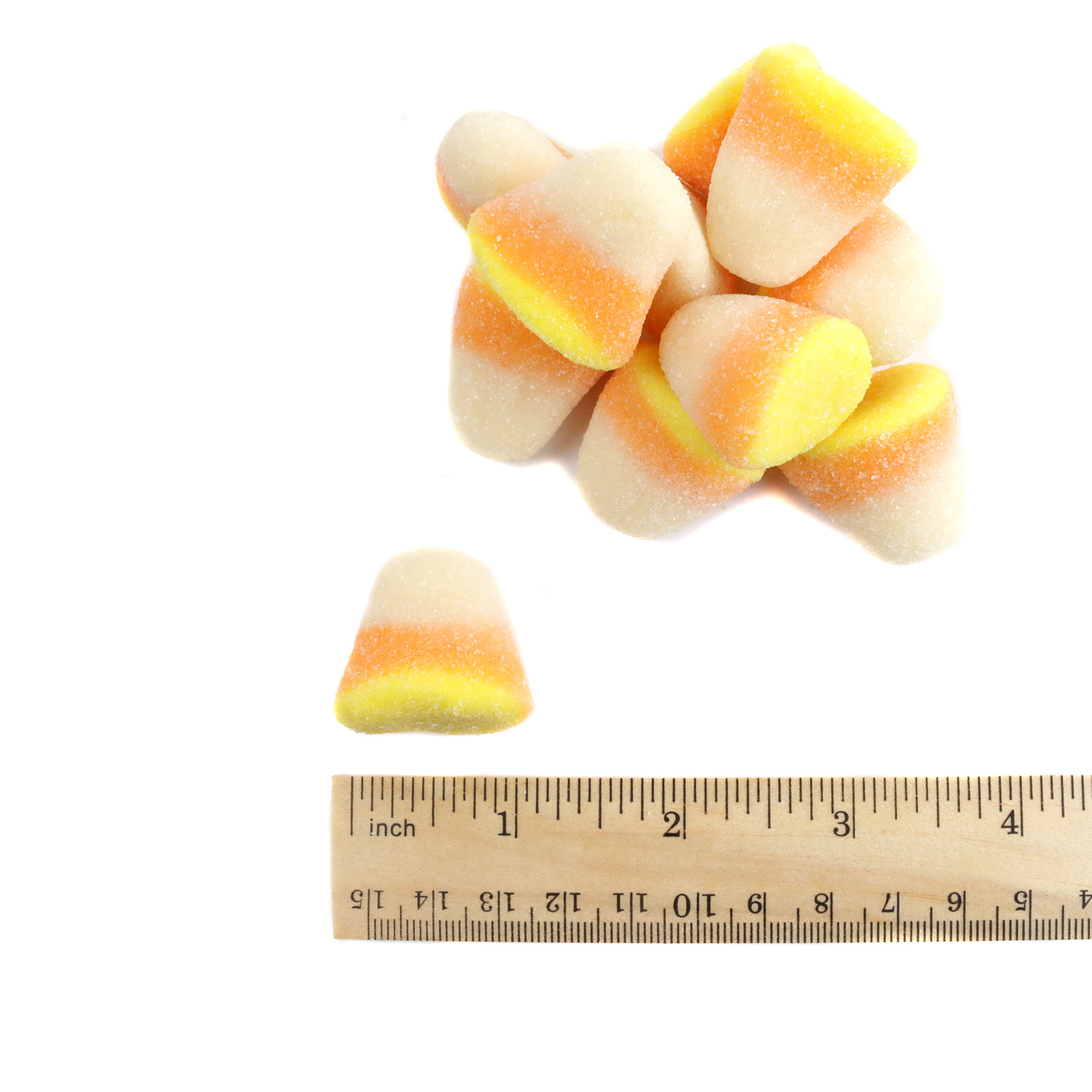 Gummy Candy Corn Soft Vanilla Flavored Halloween Bulk Candy