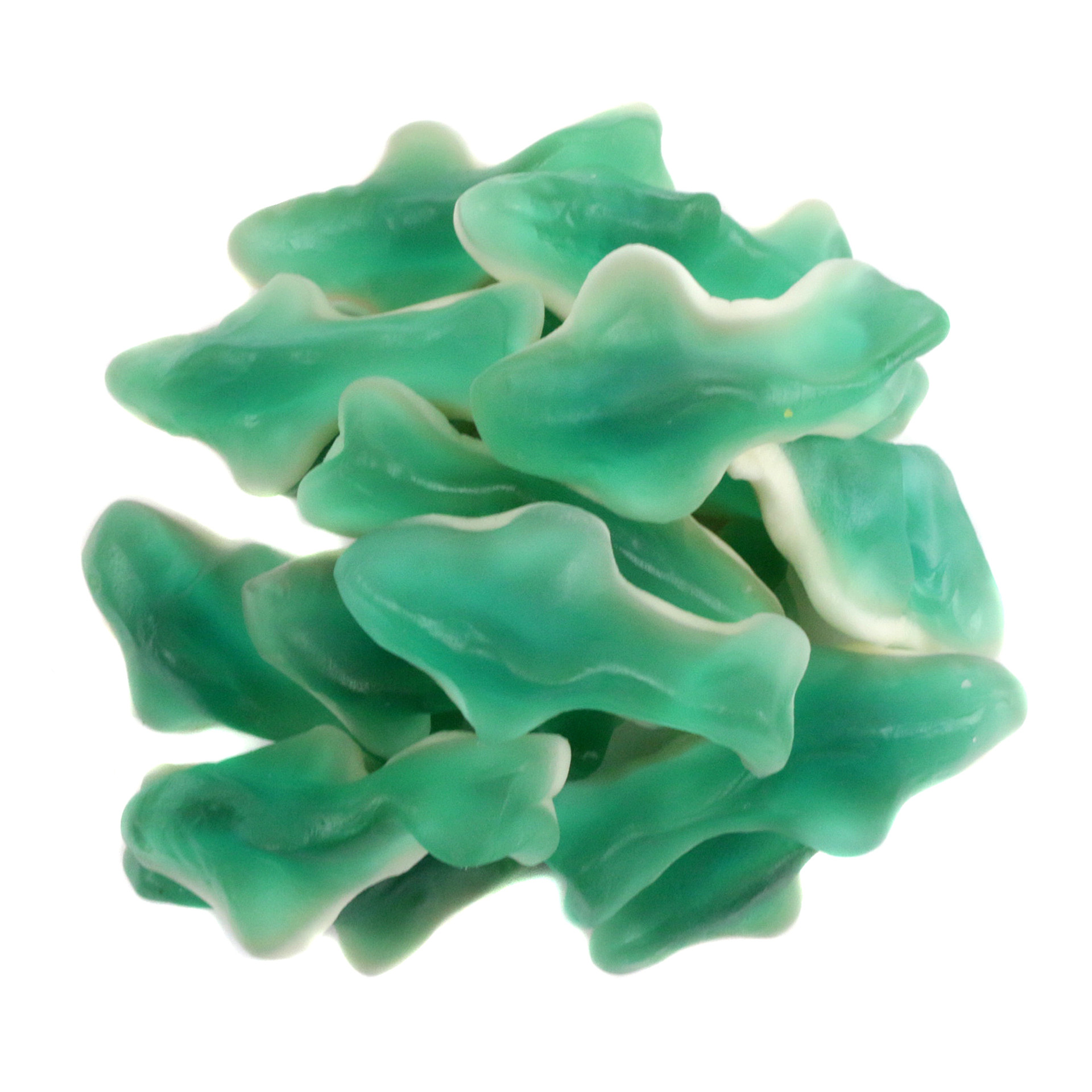 Assorted Gummy Sharks Mini Fruit Flavored Bulk Gummy Candy for Parties