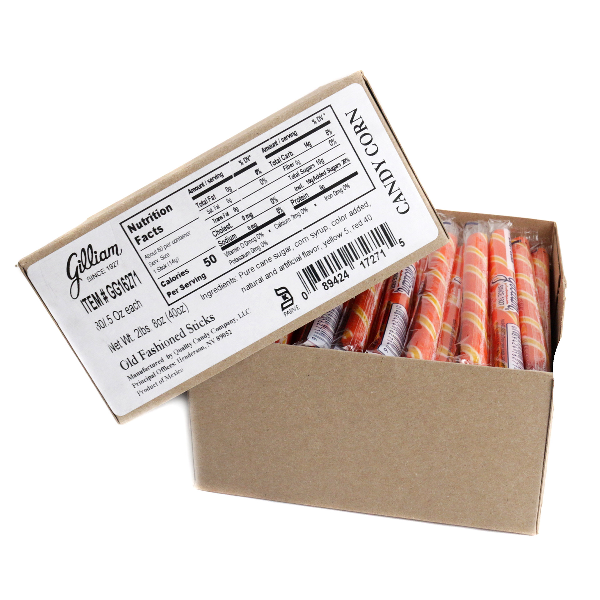 Candy | Gilliam Stick Candy Old Fashioned - Blueberry 80 Sticks