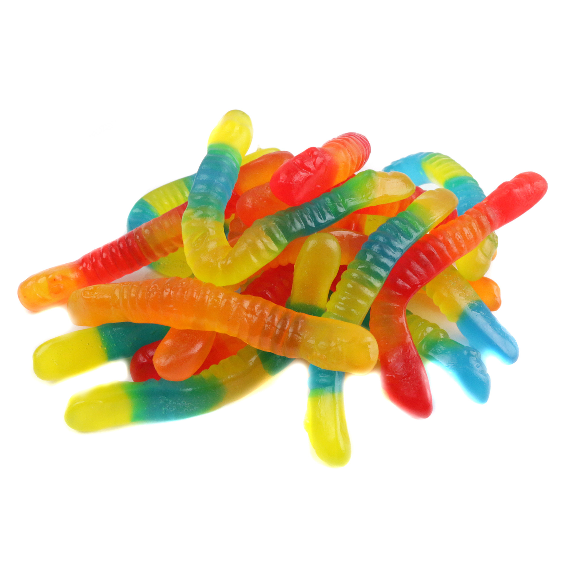 Gummy Worms Multi Colored Fruity Candy for Parties and Bulk Events