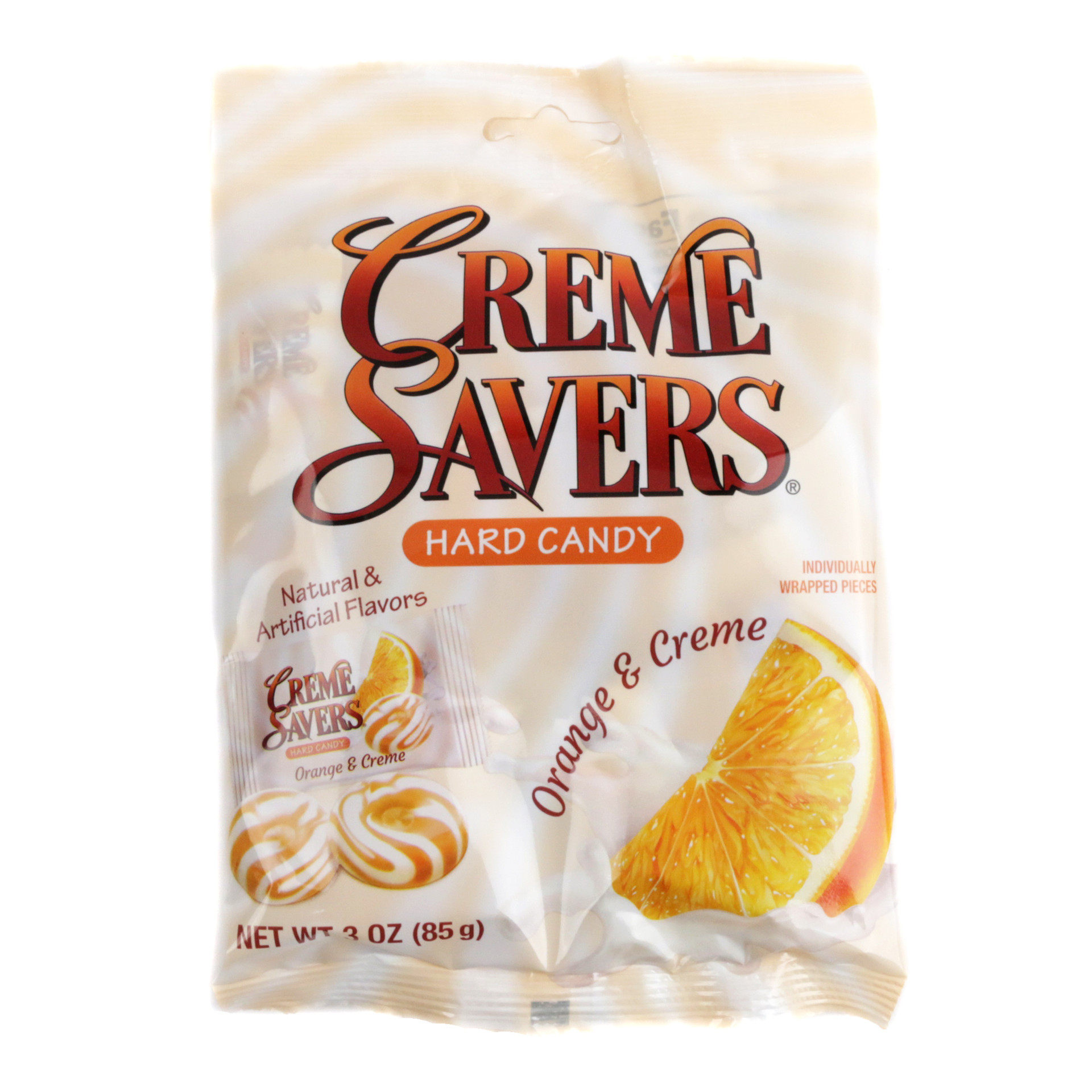 Creme Savers Strawberry & Creme Hard Candy Rolls 24 Pack Bulk Retro Sweets