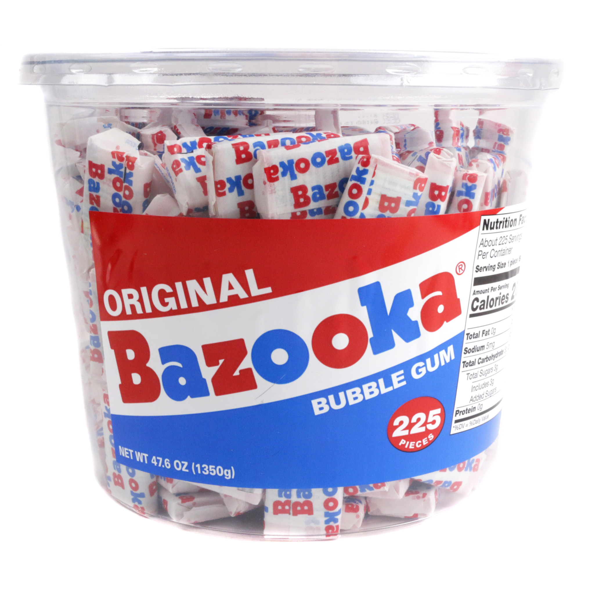 Bazooka Original Bubble Gum Retro Classic Nostalgic Bubble Gum for ...