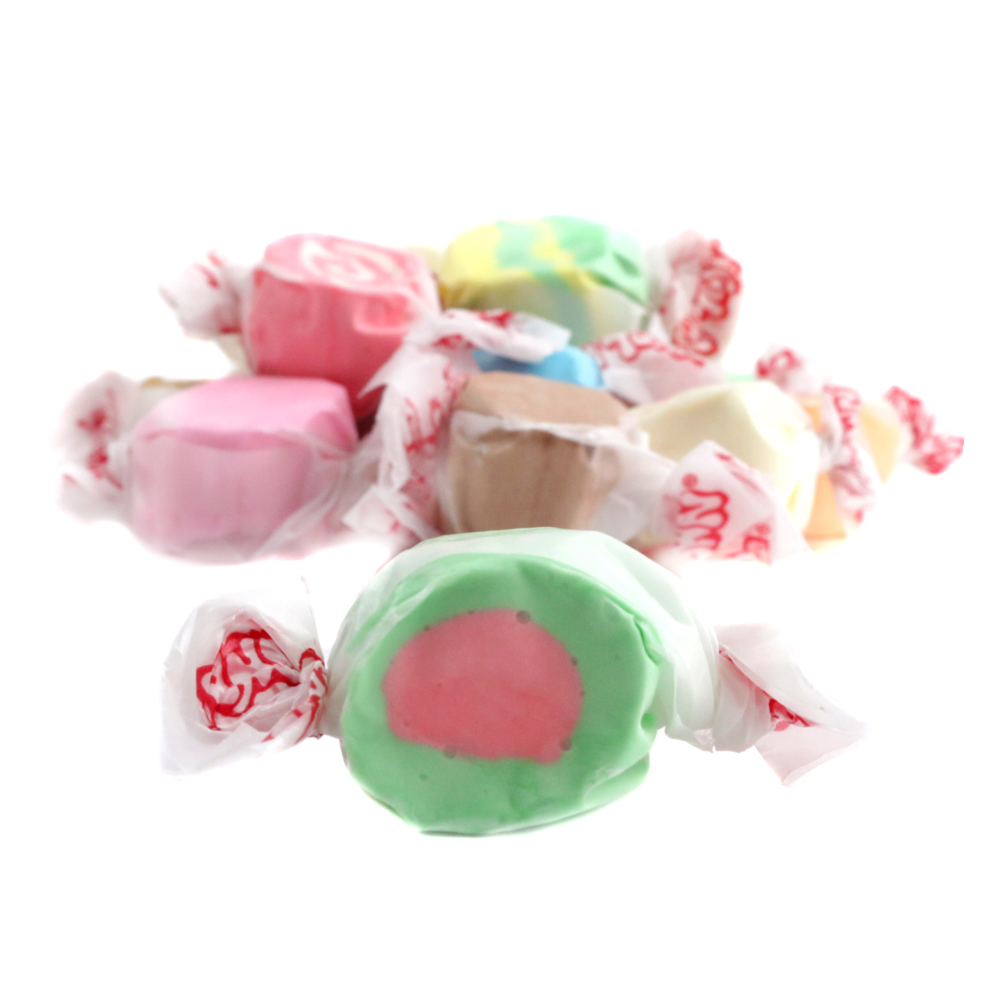 Salt Water Taffy Peppermint Bulk Red Christmas Candy