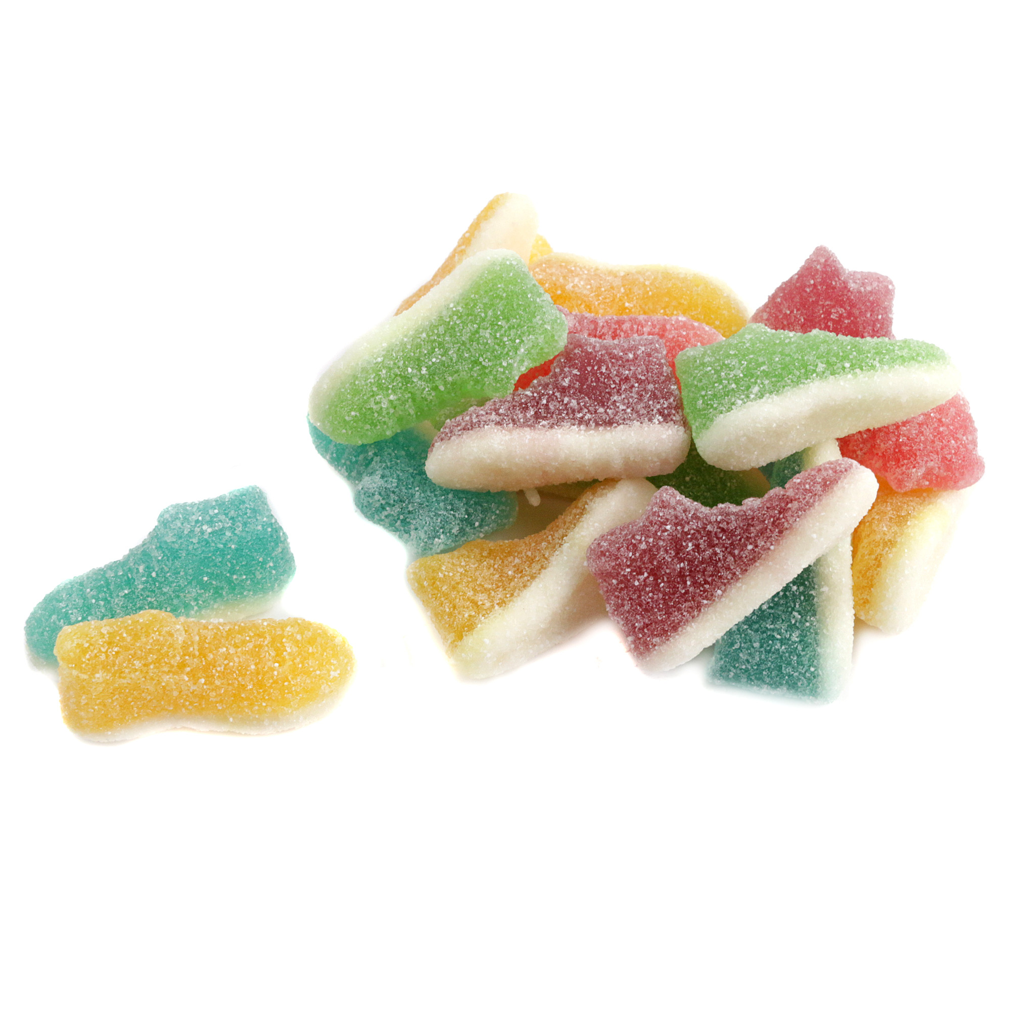 Gummy Sneakers Colorful Fruit Flavored Candy for Parties and Bulk Snacks