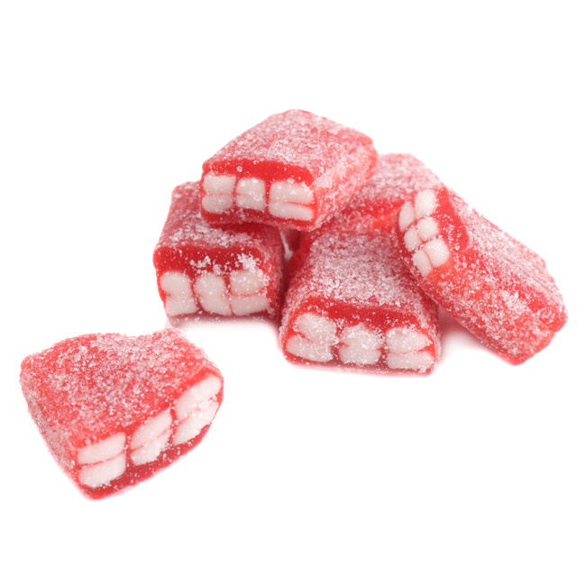Strawberry Licorice Bricks Bulk Non GMO Red Candy Treats