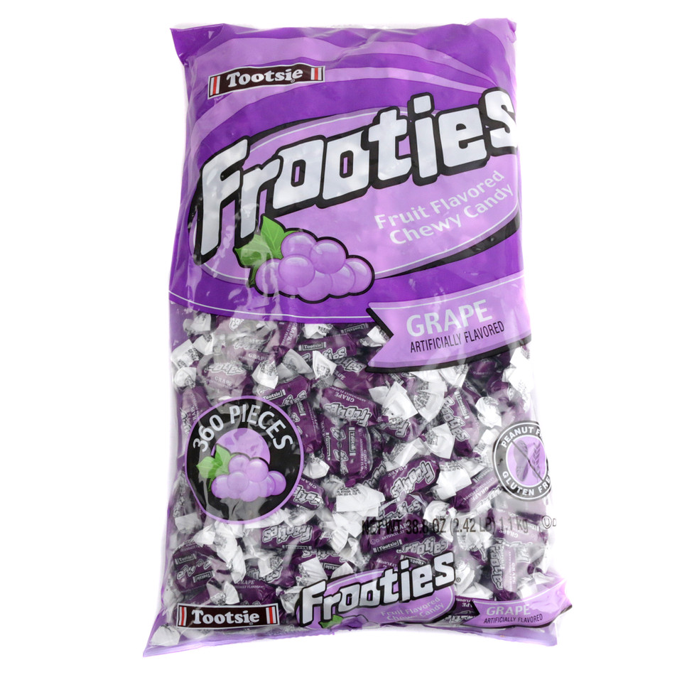 Grape Frooties Bulk Wrapped Candy for Parties and Holidays