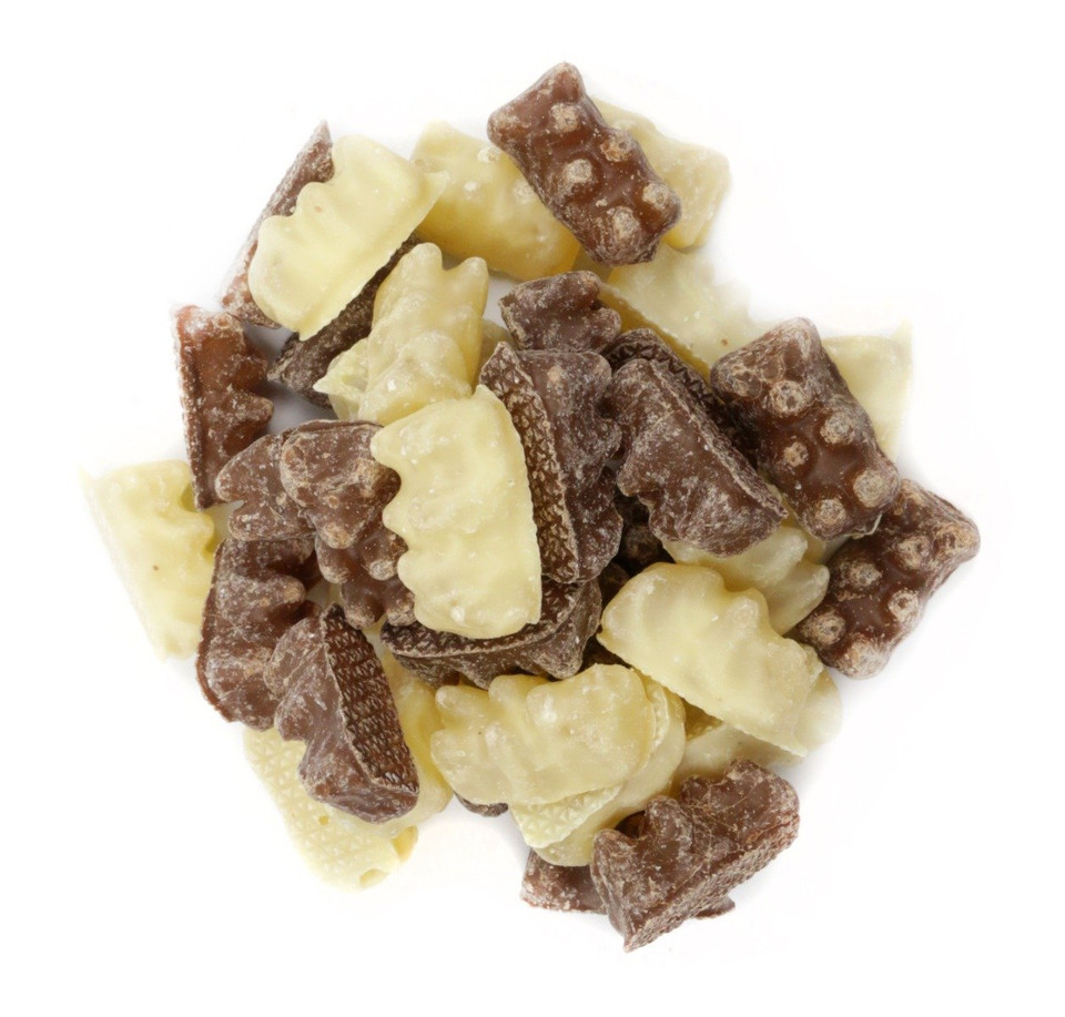 Chocolate Covered Gummy Bears Bulk Milk Chocolate Treats