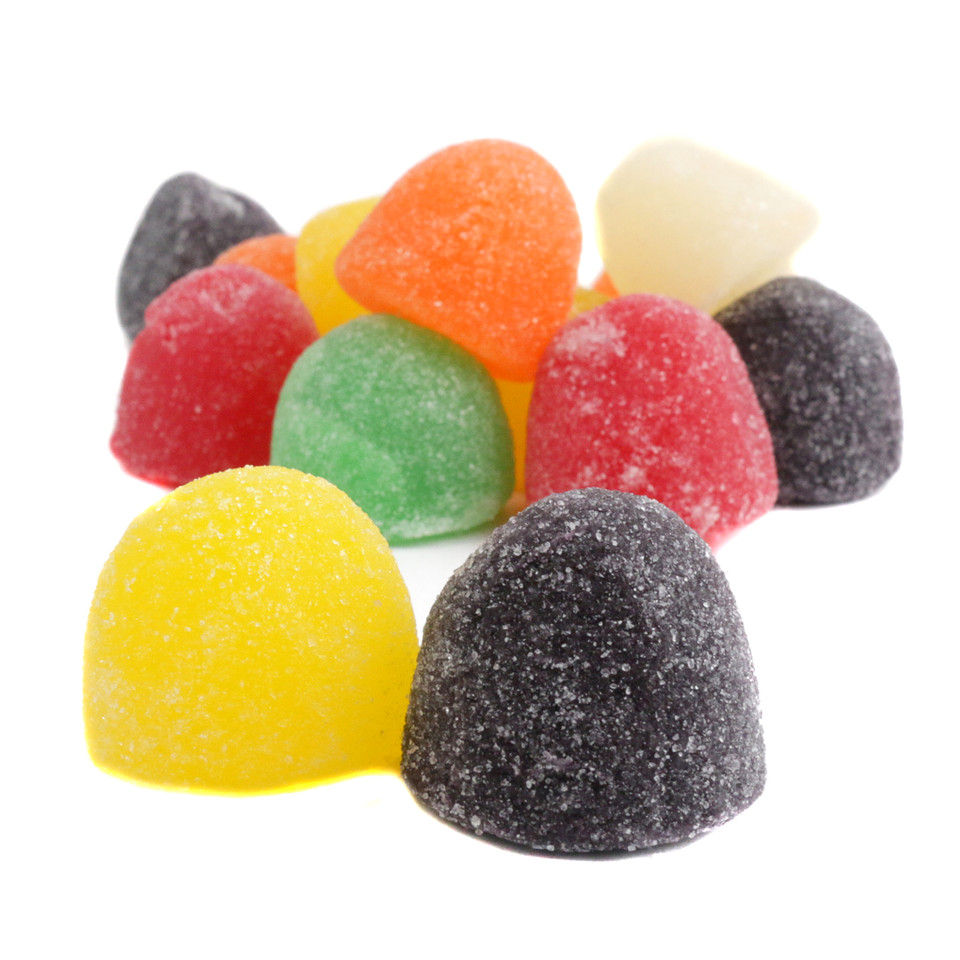 Giant Gumdrops Bulk Rainbow Jelly Candy Retro Old Fashioned Treats