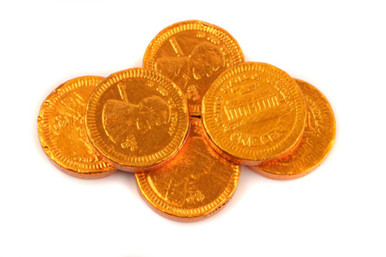 Milk Chocolate Copper Penny Small | Foil Wrapped Casino Themed ...