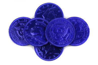 Candy | Blue Chocolate Coins