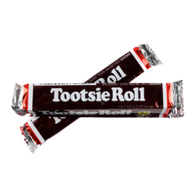 Tootsie Roll 48 Piece Bulk Candy Bars for Concession Stands and Parties
