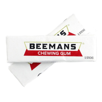 Beemans Gum Retro Wintergreen Chewing Gum from the 1890s