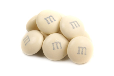 Cream M&Ms Bulk Candy for Elegant Weddings and Baby Showers
