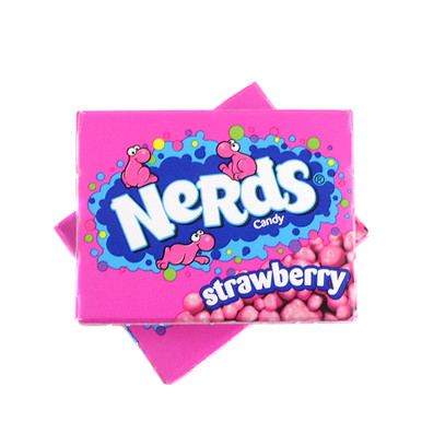 Nerds Mini Boxes Strawberry Pink Candy for Baby Showers and Parades