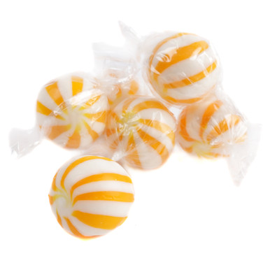 Jumbo Mango Hard Candy Balls Bulk Wrapped Tropical Hard Candy