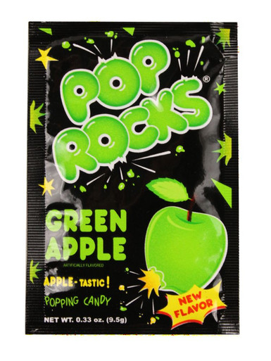Candy | Pop Rocks Green Apple 24 Pack