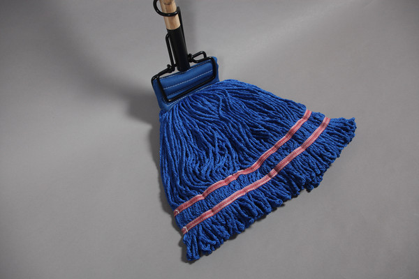 Blue Microfiber Looped End Wet Mops