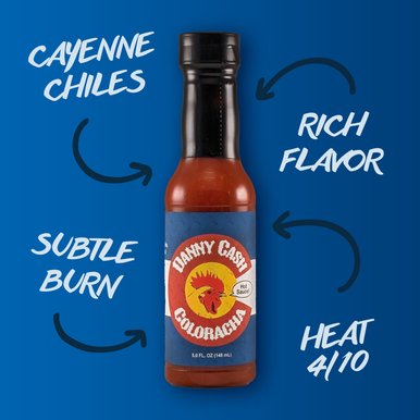 DC10 Danny Cash Sriracha Hot Sauce - Danny Cash Hot Sauce