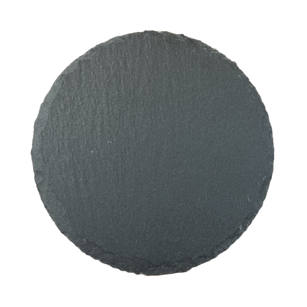 Round Slate Coaster