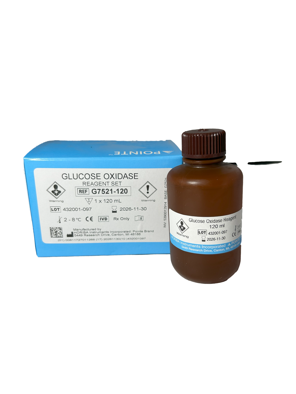 Glucose Oxidase Reagent Set G7521-120, 1 x 120 mL (5390012914) | HORIBA ...