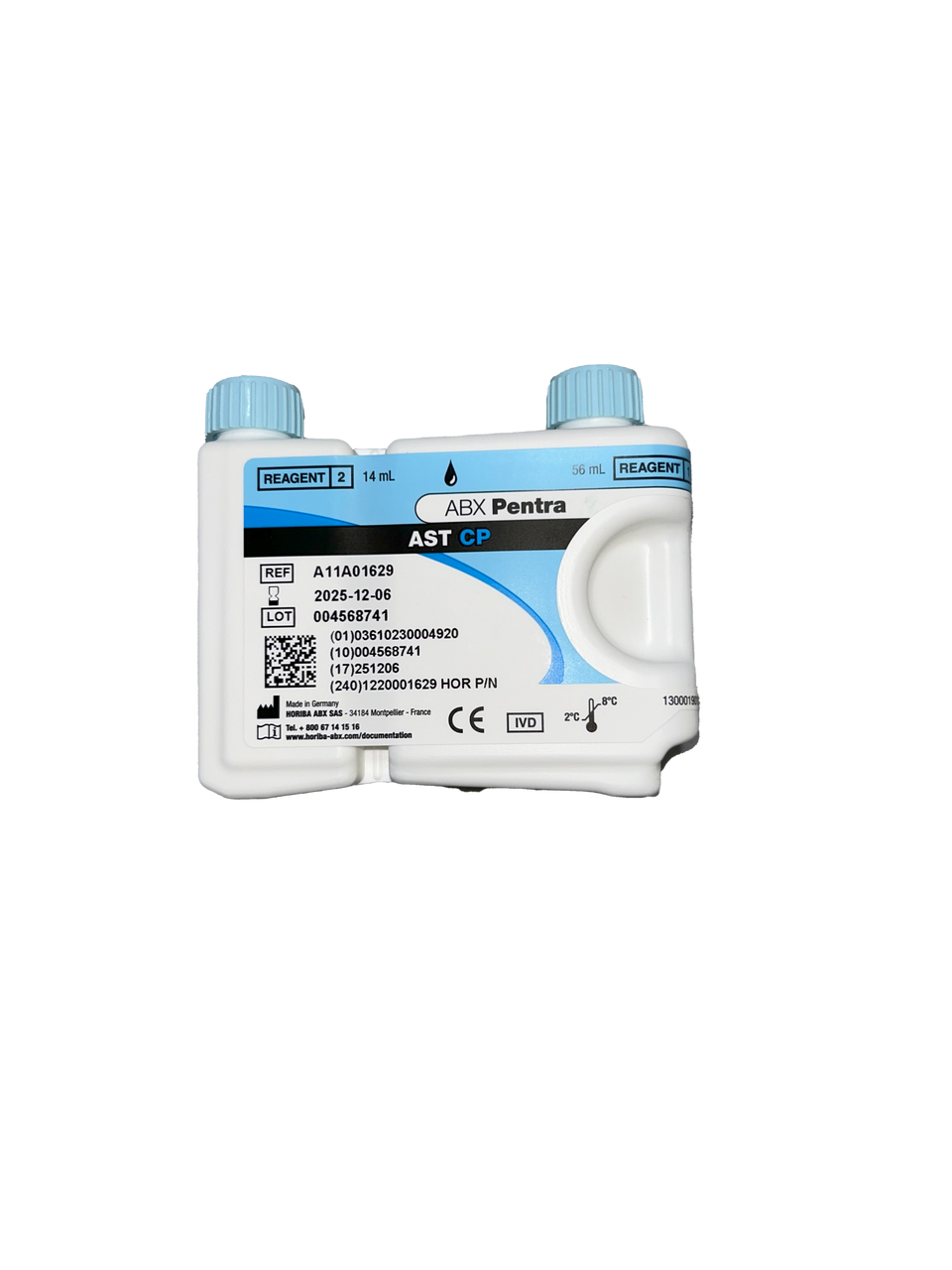 ABX Pentra AST CP , 56 mL (1220001629) | HORIBA® (Pointe Scientific)