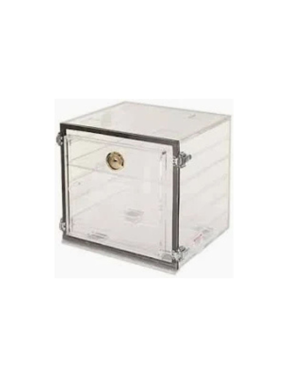 Plas-Labs® Clear Acrylic Desiccator with Adjustable Perforated Shelves