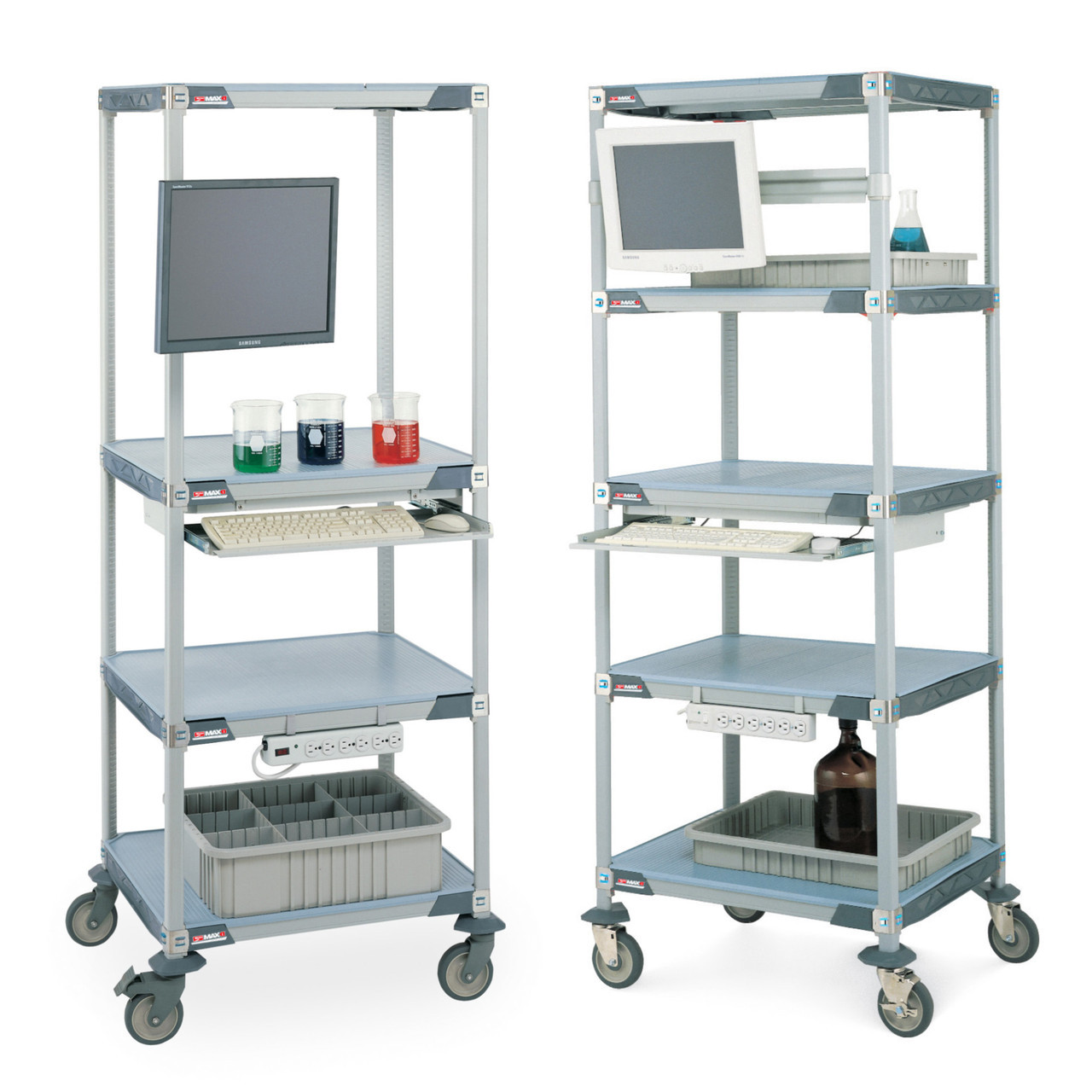 Metro™ HPLC4X3 MetroMax™ i 4-Shelf Double HPLC Experiment Cart ...