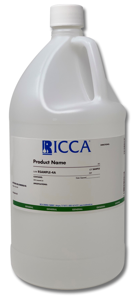 Hydrochloric Acid, 0.5165 Normal (Color Coded Red) | RICCA Chemical ...