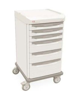40" MOB. CAT. CART SGL WD 6 DRWRS