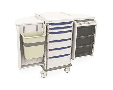 MOB CART DRWRS & LOCK