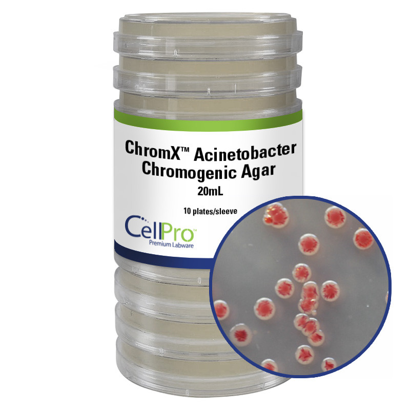 ChromX™ E. coli O157 Chromogenic Agar, 20 mL, 10/Pk