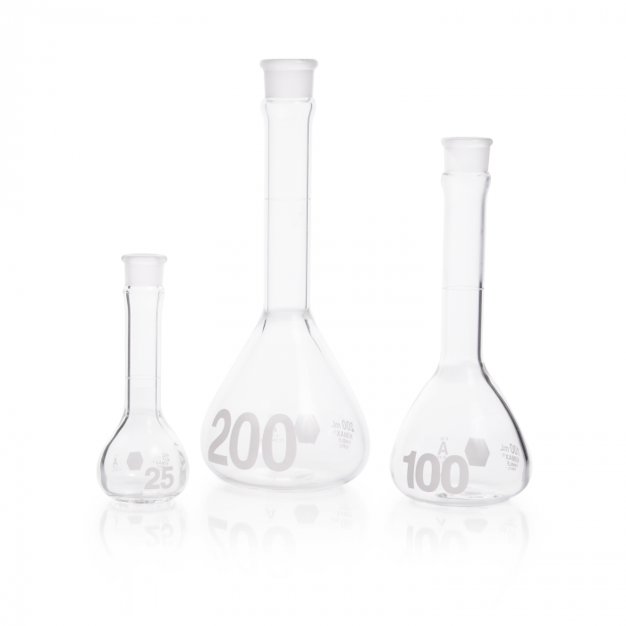 KIMBLE® KIMAX® Volumetric Flask, Class A, Heavy Duty, Wide-Mouth ...