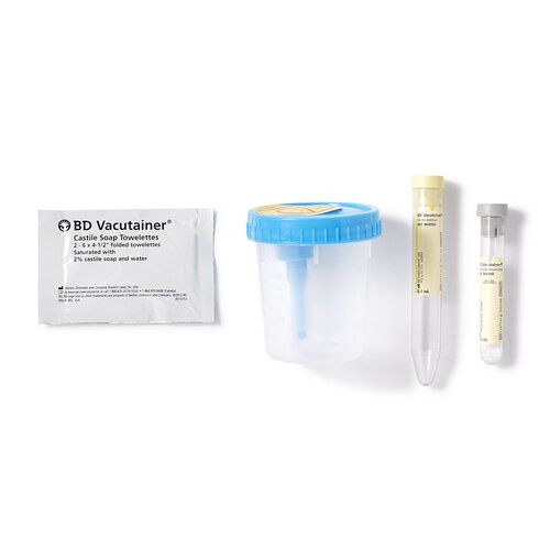 BD® 364956 Vacutainer™ Urine Specimen Collection Kit, 8mL Draw Volume ...
