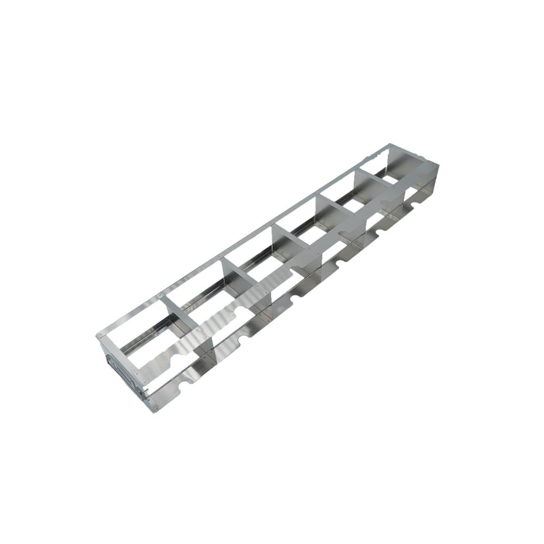 Vertical Freezer Half (Slim) Rack for 3" boxes, Holds 6 boxes