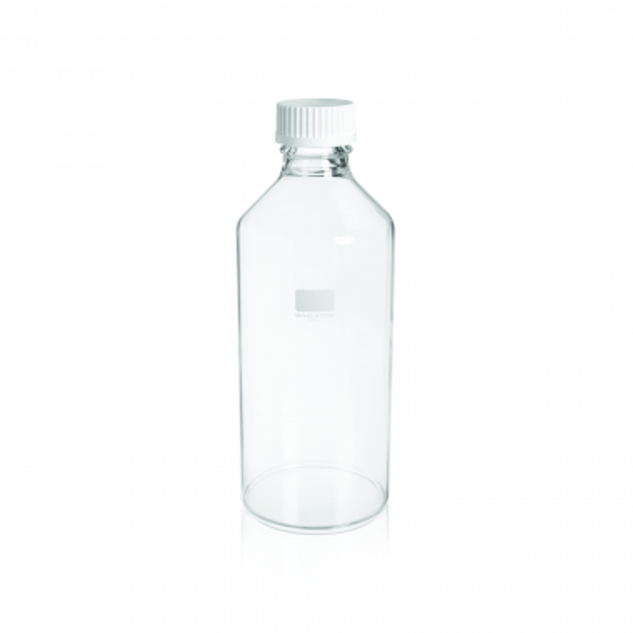 Wheaton Roller Bottle with 45mm White Polypropylene Screw Cap