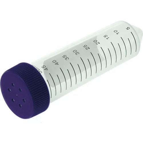 50mL Bio-Reaction Tubes with .22um Vent Cap, Polypropylene, RNase and ...