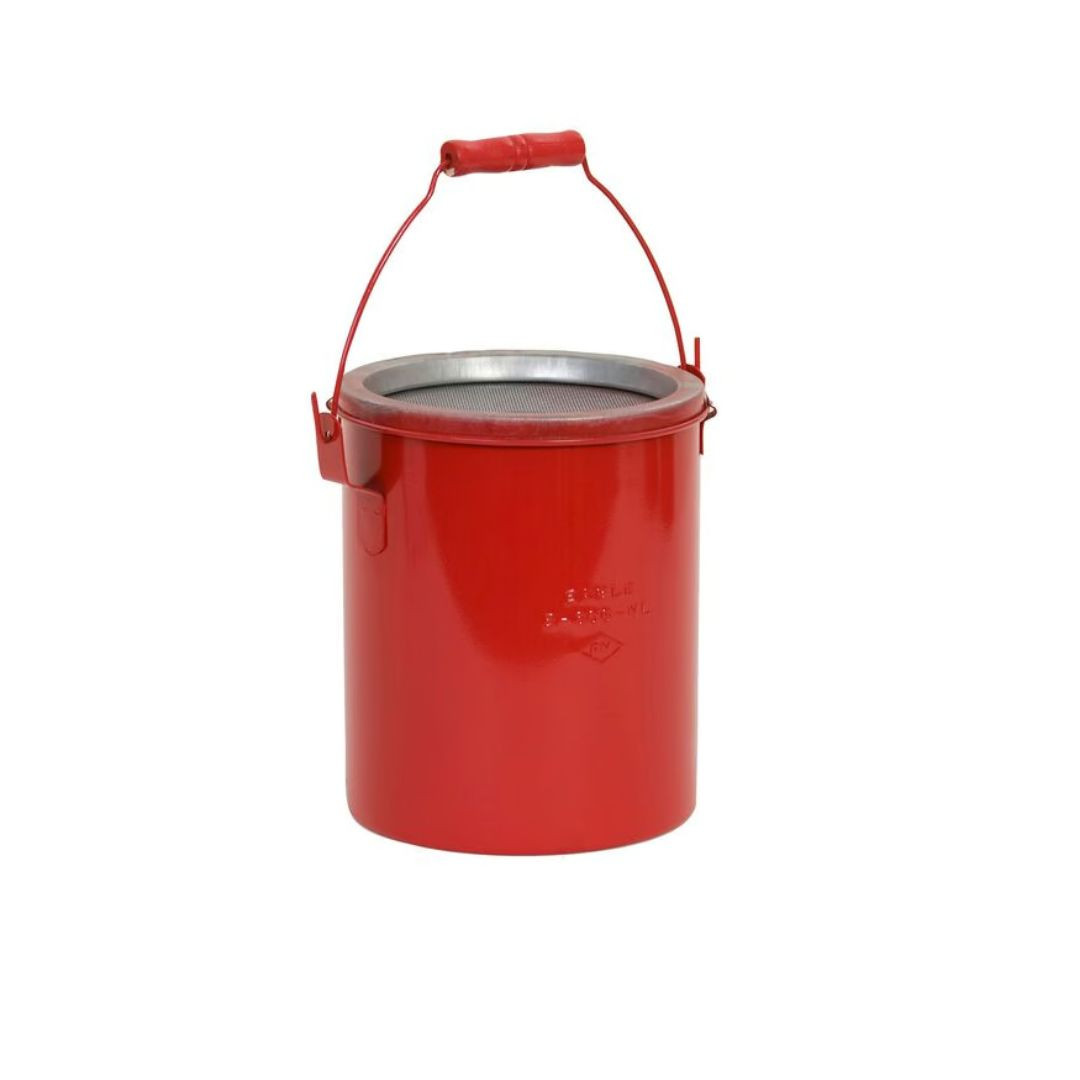 Red Metal Safety Cans & Containers