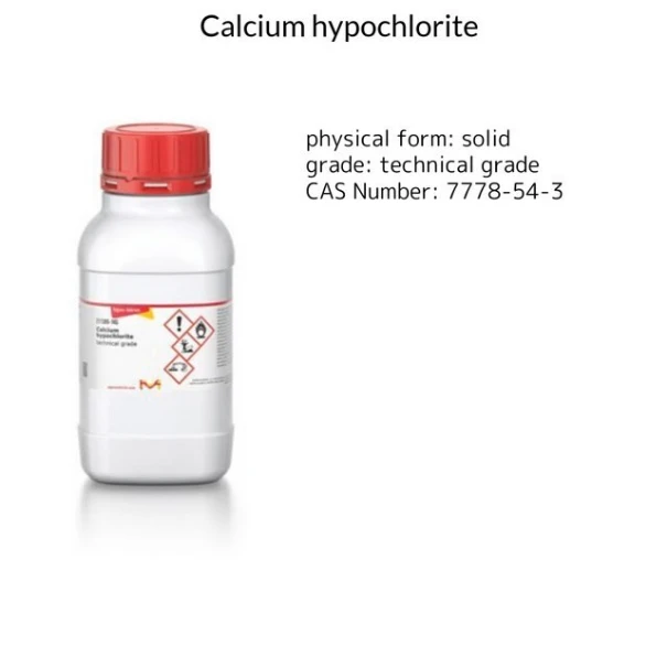 Calcium hypochlorite, 1 X 1 kg (211389-1KG) | MilliporeSigma® (Sigma ...