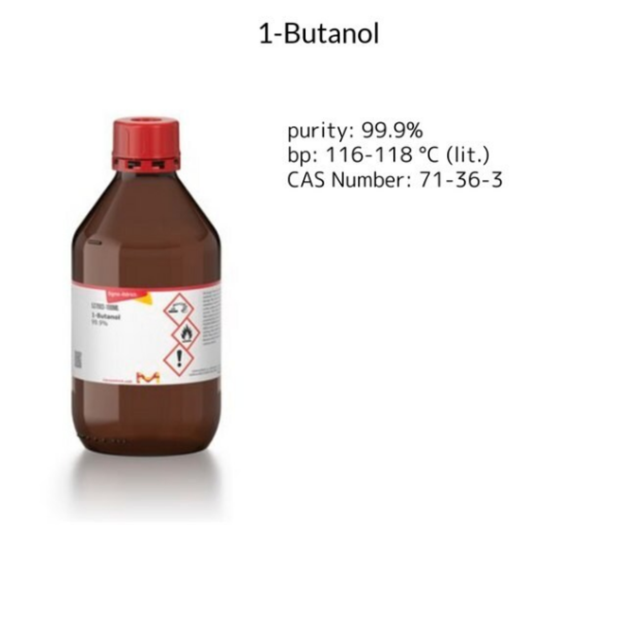 1-Butanol, 1 X 1 L (537993-1L) | MilliporeSigma® (Sigma-Aldrich)
