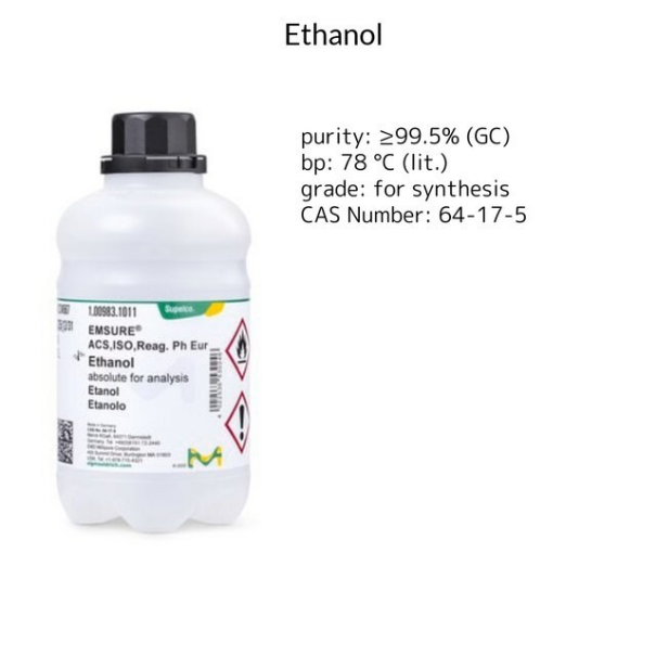 Ethanol, 1 X 2.5 L (8187602500) | MilliporeSigma® (Sigma-Aldrich)