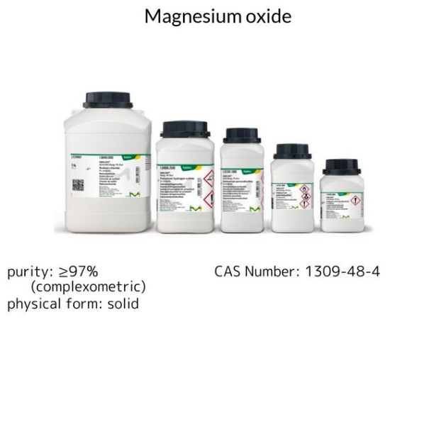Magnesium oxide, 100 g (1058650100) | MilliporeSigma® (Sigma-Aldrich)