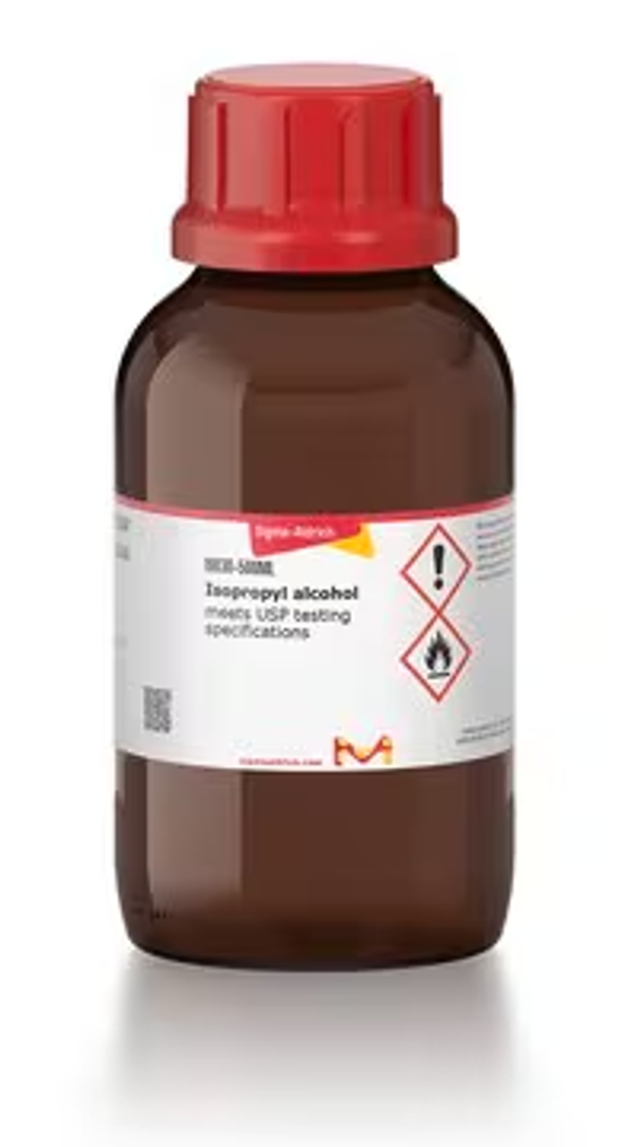 Isopropyl alcohol, 1 X 100 mL (I9030-100ML) | MilliporeSigma® (Sigma-Aldrich)