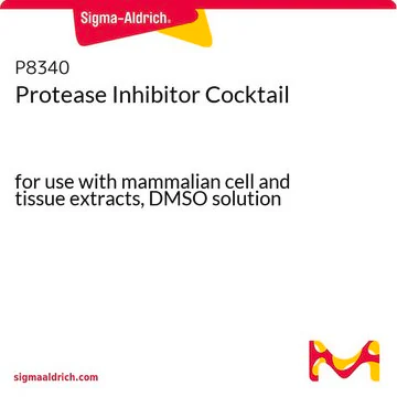Protease Inhibitor Cocktail, 1 X 5 mL (P8340-5ML) | MilliporeSigma ...