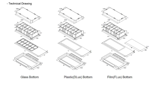 Cell Culture Chamber Slides, 12/Case